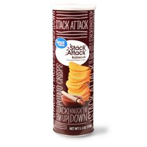 (3 pack) Great Value Stack Attack Barbecue Flavored Potato Crisps, 5.5 oz - Walmart.com