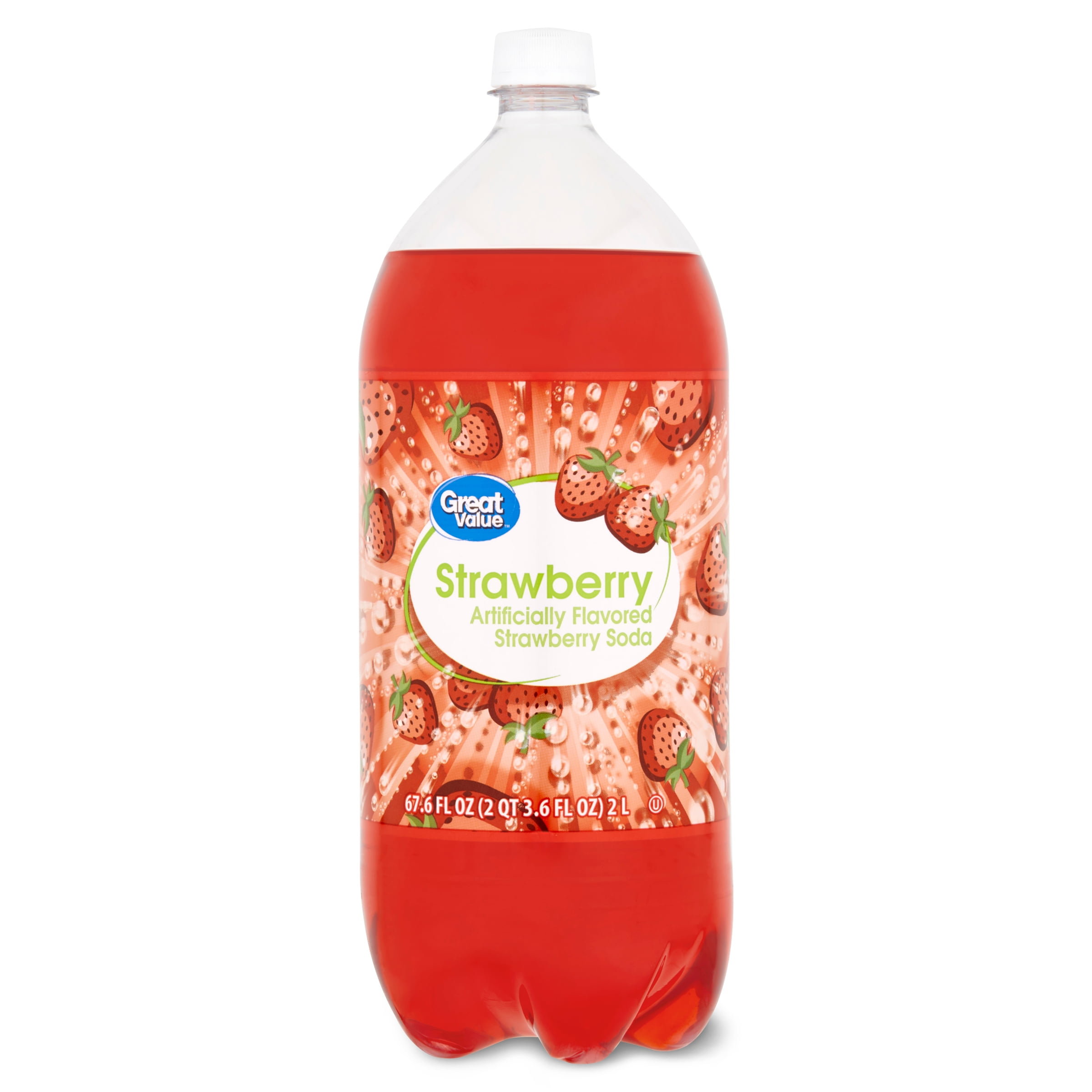 Great Value Strawberry Soda, 2 Liter, Bottle - Walmart.com