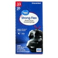 Great Value Strong Flex 33-Gallon Drawstring Multi-Purpose Bags ...