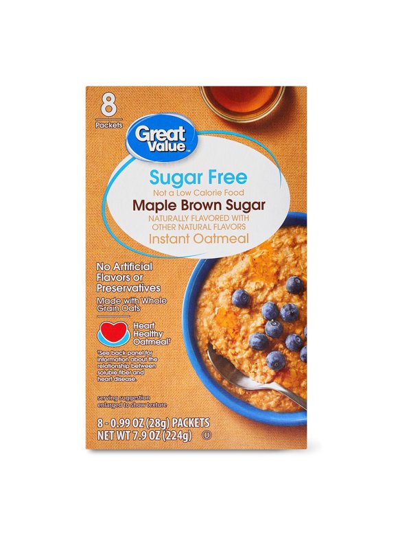 Instant Oatmeal Packets in Oatmeal & Grits - Walmart.com