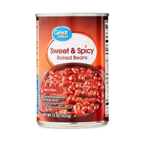Great Value Red Beans 15.5 oz High-Fiber Protein-Rich Canned Beans for ...