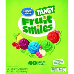 Great Value Fruit Snacks in Snacks, Galletas y Patatas Fritas - Walmart.com