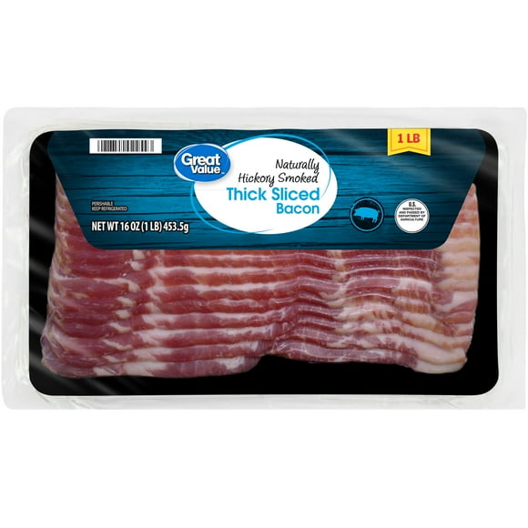 Thick cut bacon in Bacon - Walmart.com