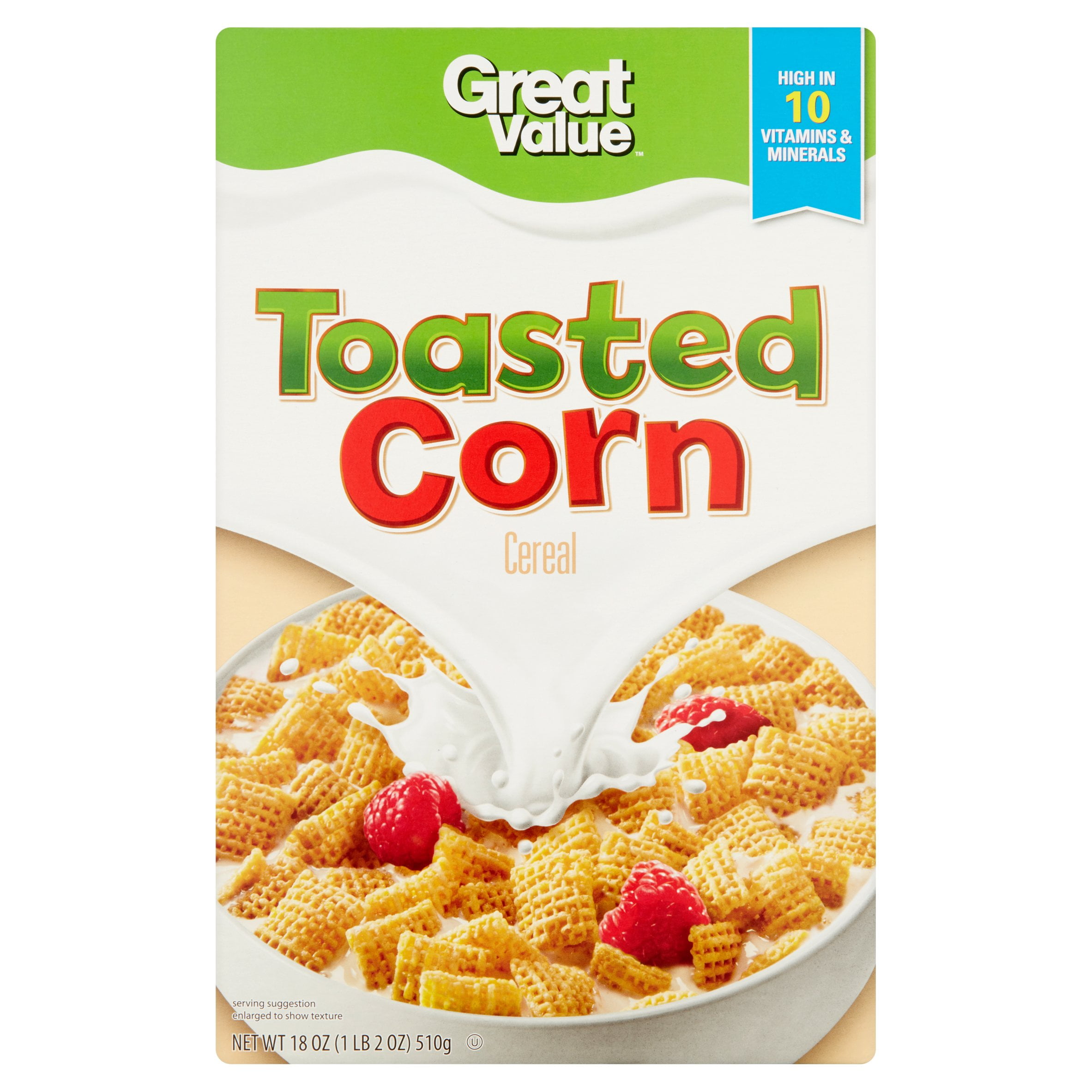 Great Value Toasted Corn Cereal, 18oz - Walmart.com