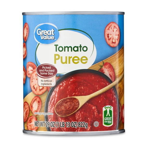 Great Value Tomato Puree, 29 oz - Walmart Business Supplies