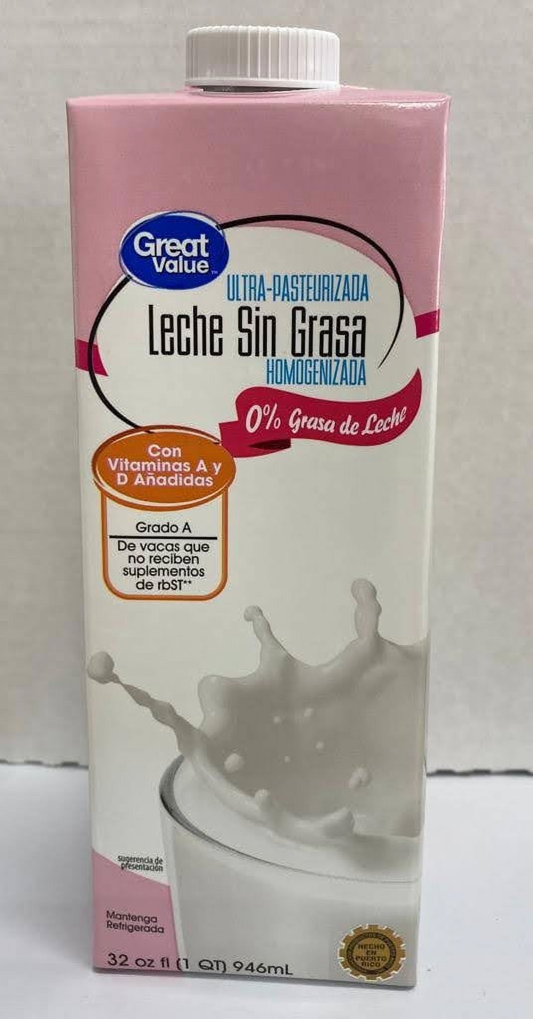 Great Value Uht Milk - Fat Free - Walmart.com