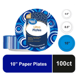 Great Value Paper Plates 100 | Compostable utens - Walmart Business ...