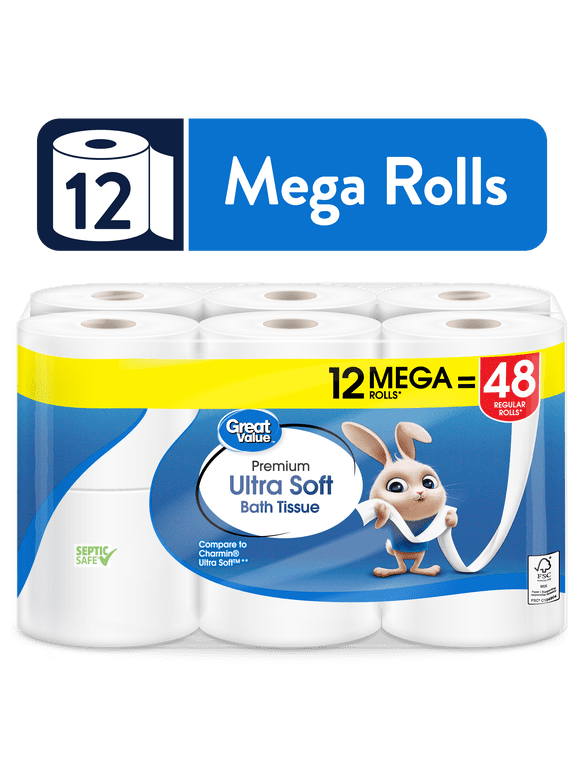 Great Value Toilet Paper in Toilet Paper - Walmart.com