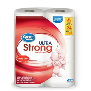 Great Value Toilet Paper in Toilet Paper - Walmart.com