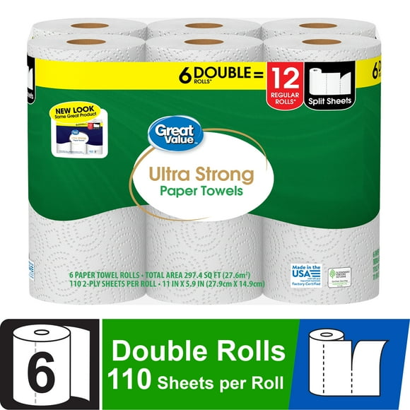 Great Value Paper Towels in Paper Towels - Walmart.com
