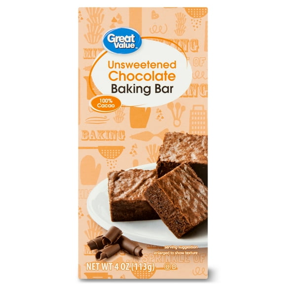 Great Value Chocolate Bars in Chocolate - Walmart.com