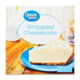 Great Value Whipped Cheesecake, Frozen Dessert, 24 oz Thaw & Serve with ...
