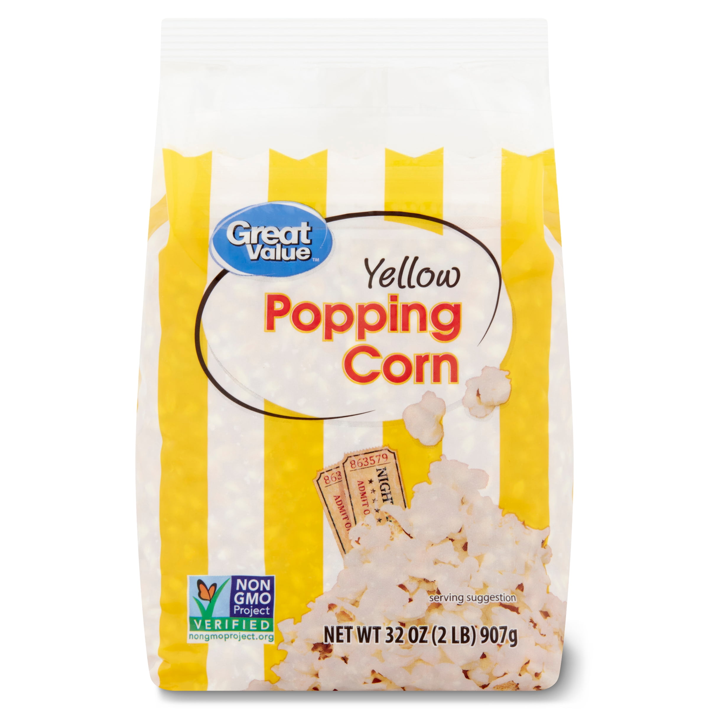 Great Value Yellow Popping Corn, 32 oz - Walmart.com