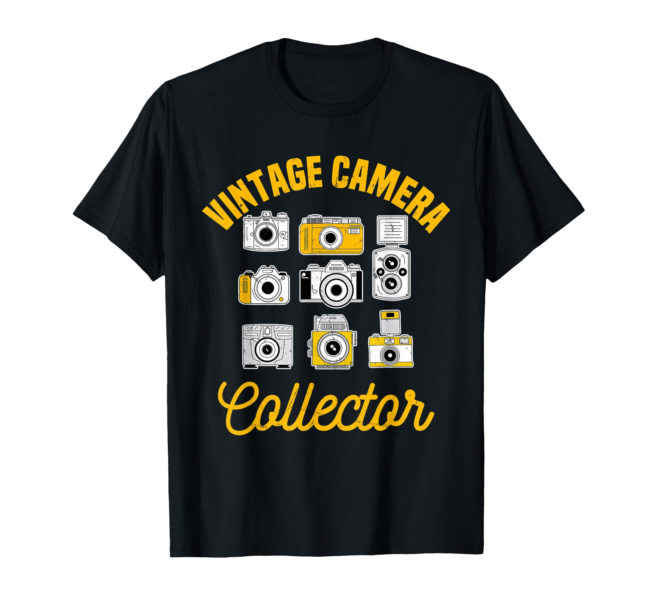 Great Vintage Camera Collector Design Photography T-Shirt-M - Walmart.com