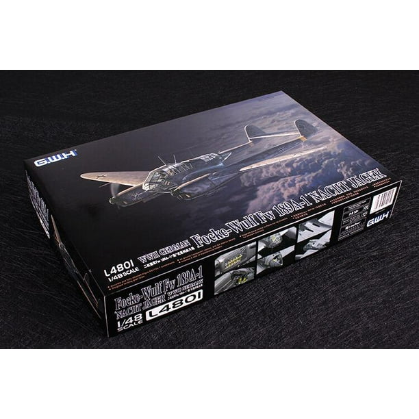 Great Wall Hobby L4801 1/48 Scale WWII German Fw 189A-1 Night Fighter ...