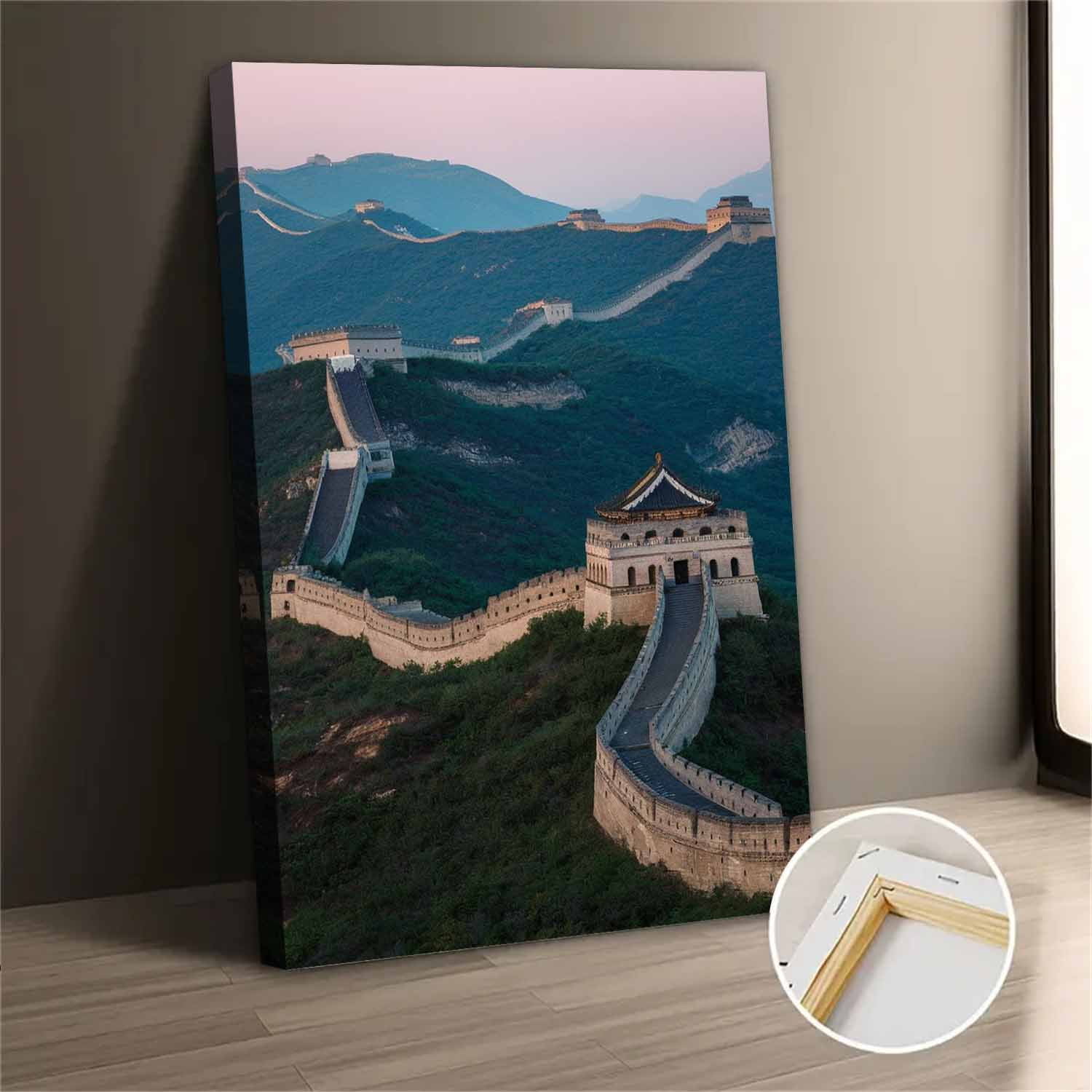 Great Wall Of China Canvas Wall Art Print - Modern Home Decor - Walmart.com