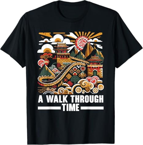 Great Wall Of China Travel Vacation Country Chinese T-Shirt - Walmart.com