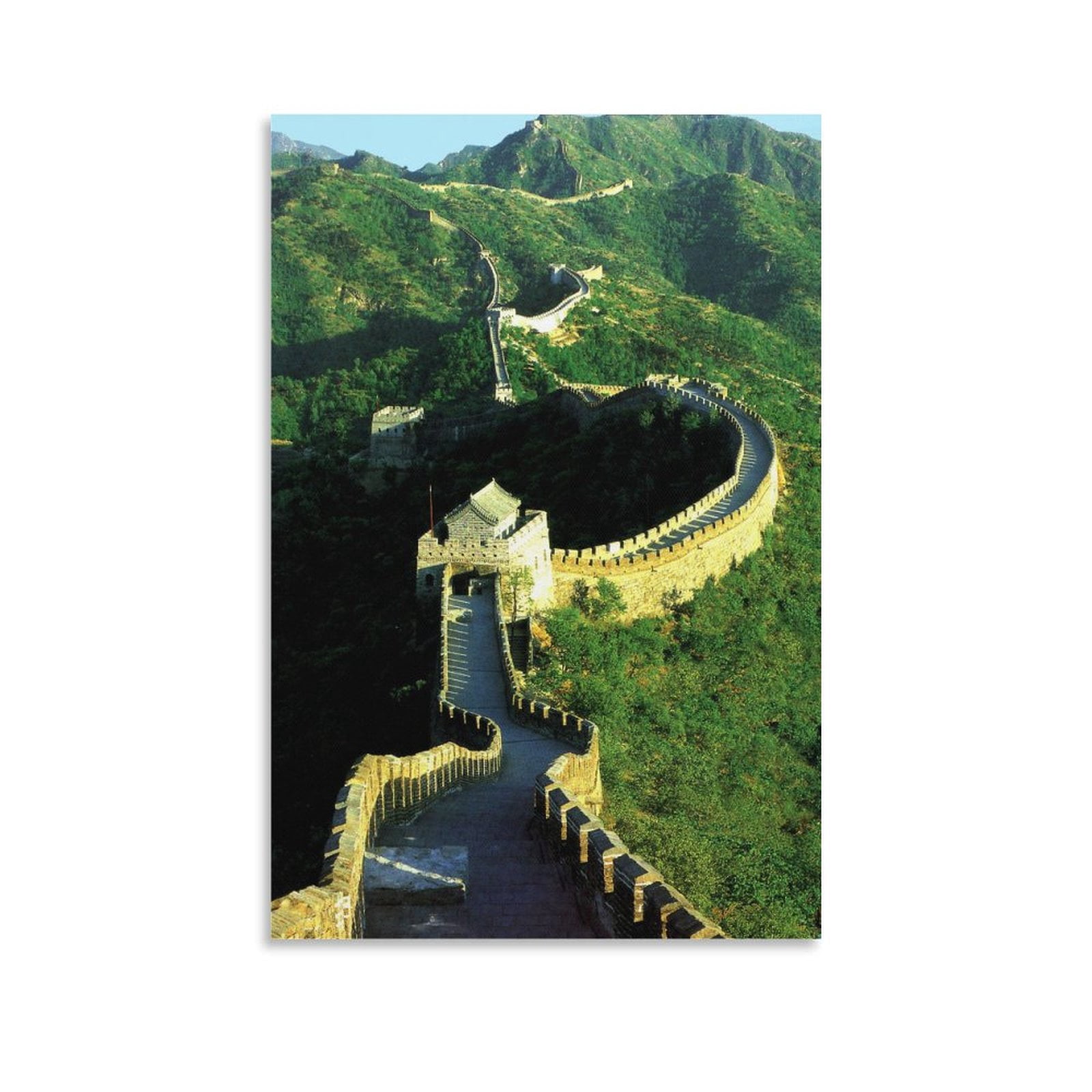 Great Wall of China Picture Print Wall Art Poster Painting Canvas ...