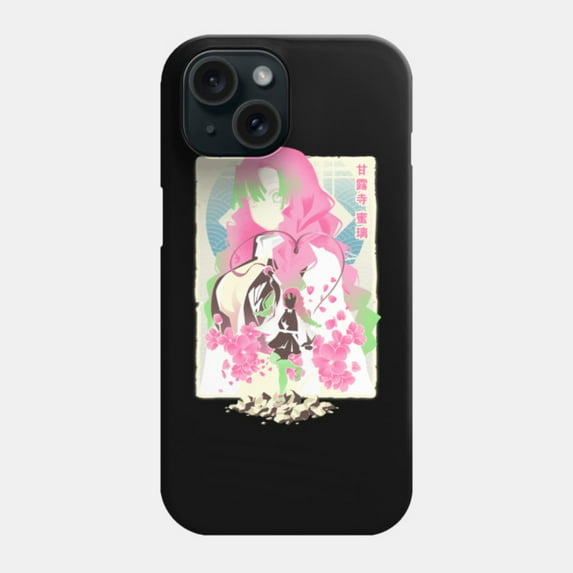 Great Wave Love Hashira Mitsuri Protective Cover for iPhone 11–17 Pro ...