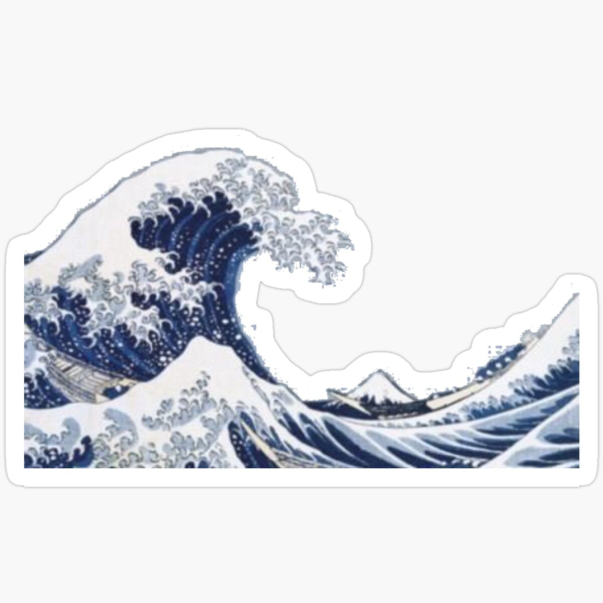 Great Wave Sticker. Gift For You - Decorate Laptops, Water Bottles, And ...
