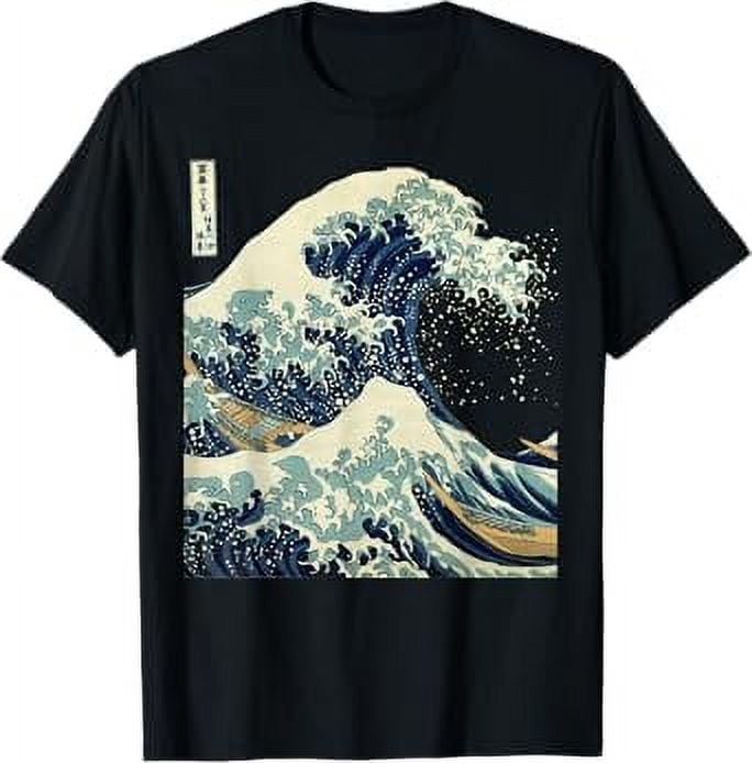 Great Wave T-Shirt - Walmart.com