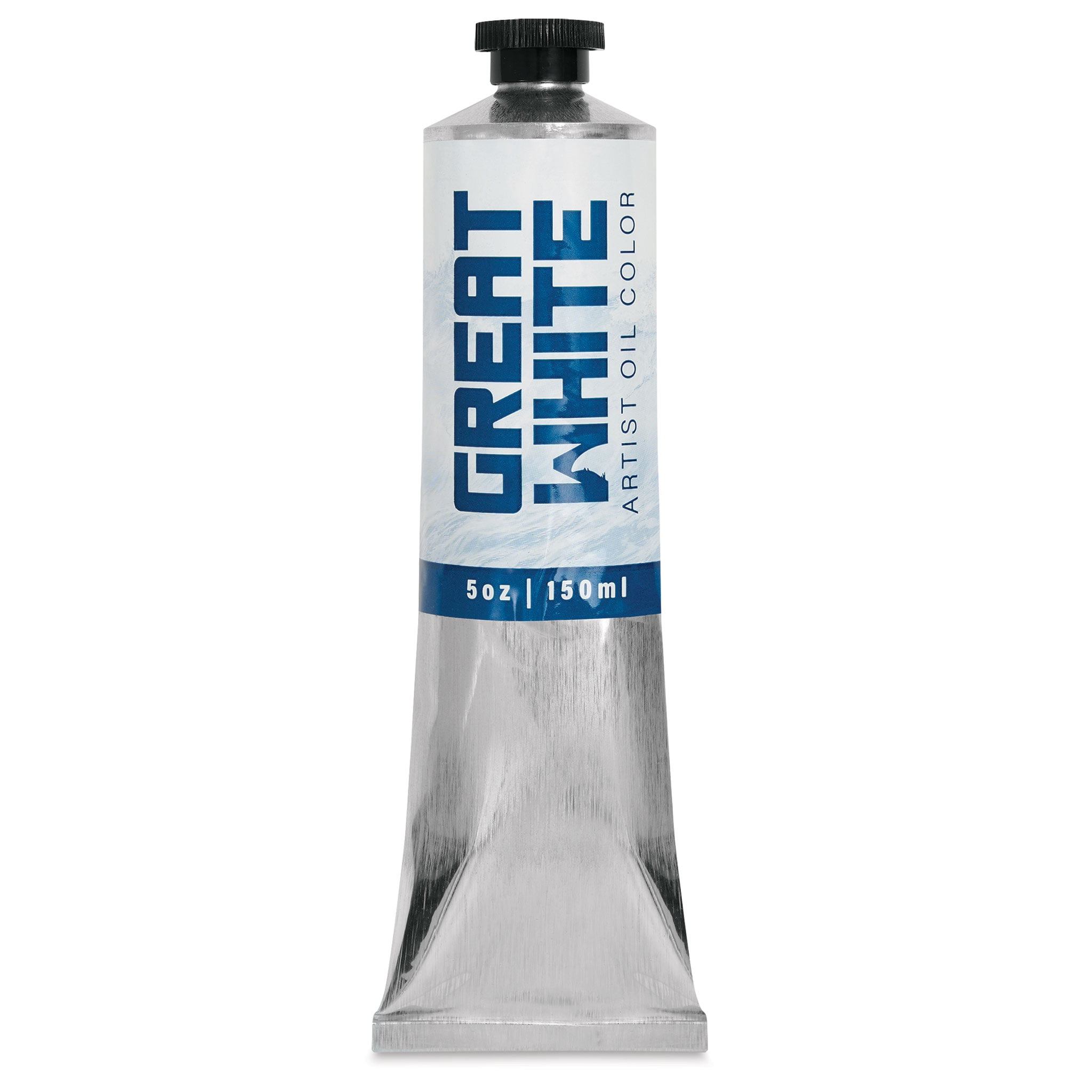 Great White Artist Oil Paint - White, 150 ml Tube - Walmart.com