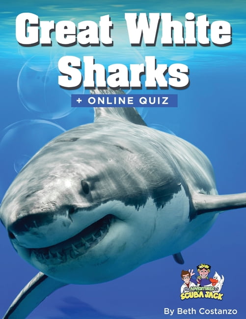 Great White Shark Activity Book for ages 4-8 years of age (Paperback ...