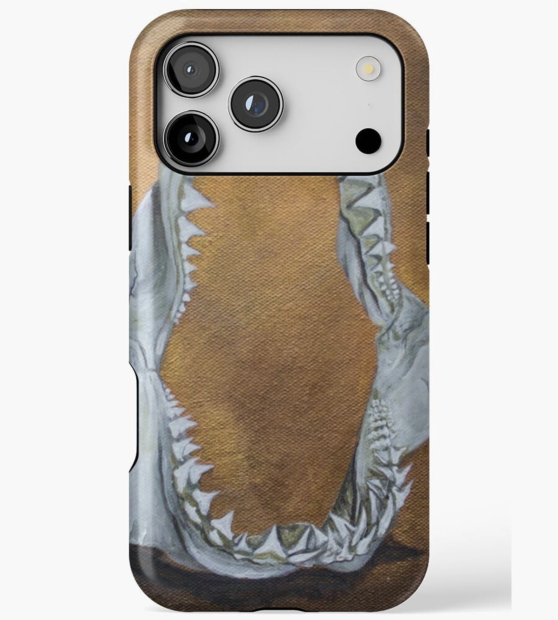 Great White Shark Jaws, Ocean Predator and Movie Art H7346 Phone Case ...