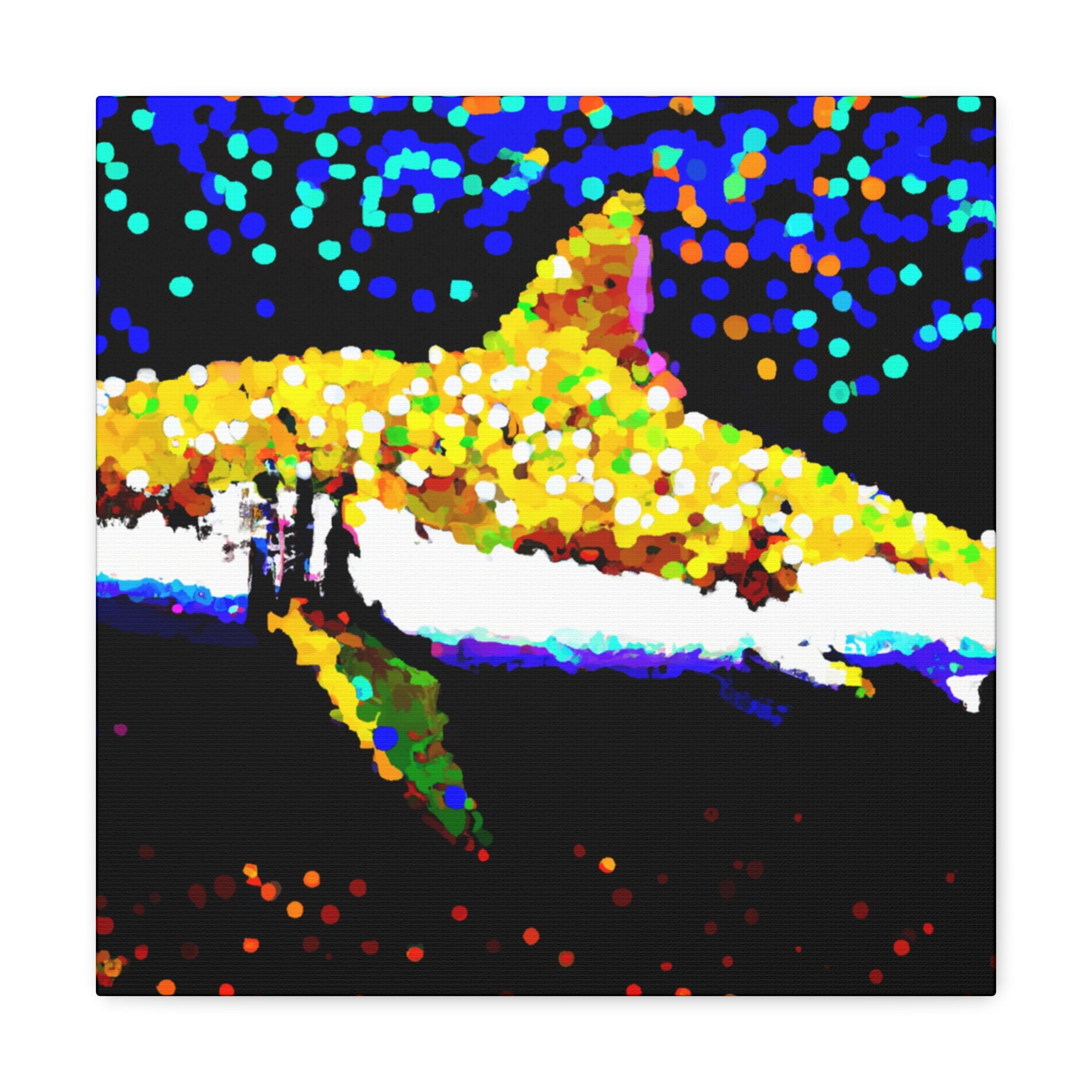 "Great White Shark Spotted" - Canvas - Walmart.com