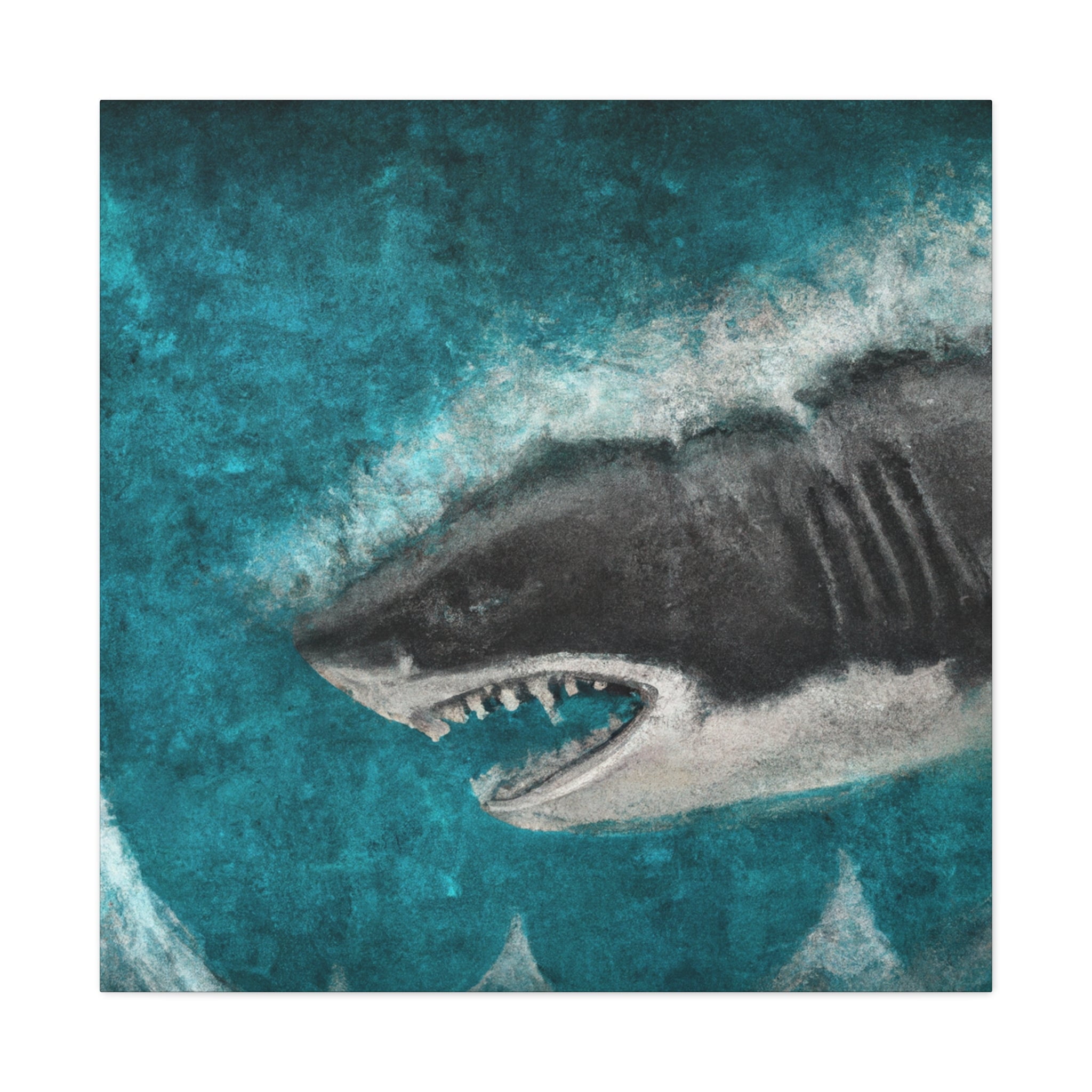 Great White Shark Terror - Canvas - Walmart.com
