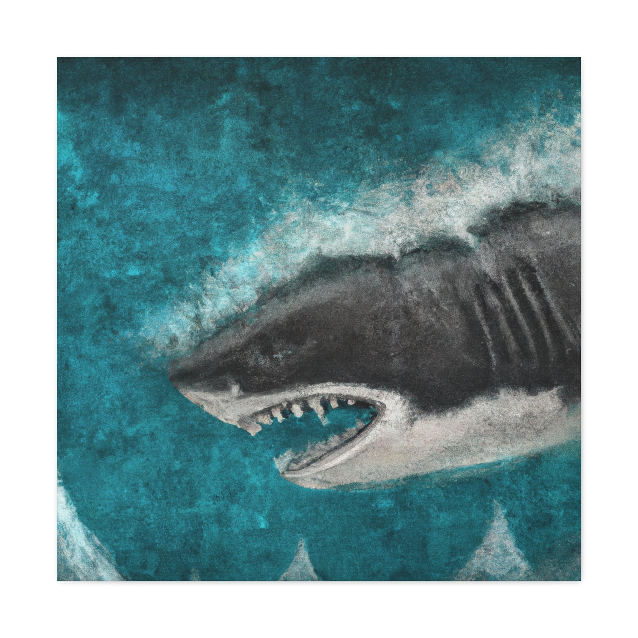 Great White Shark Terror - Canvas - Walmart.com