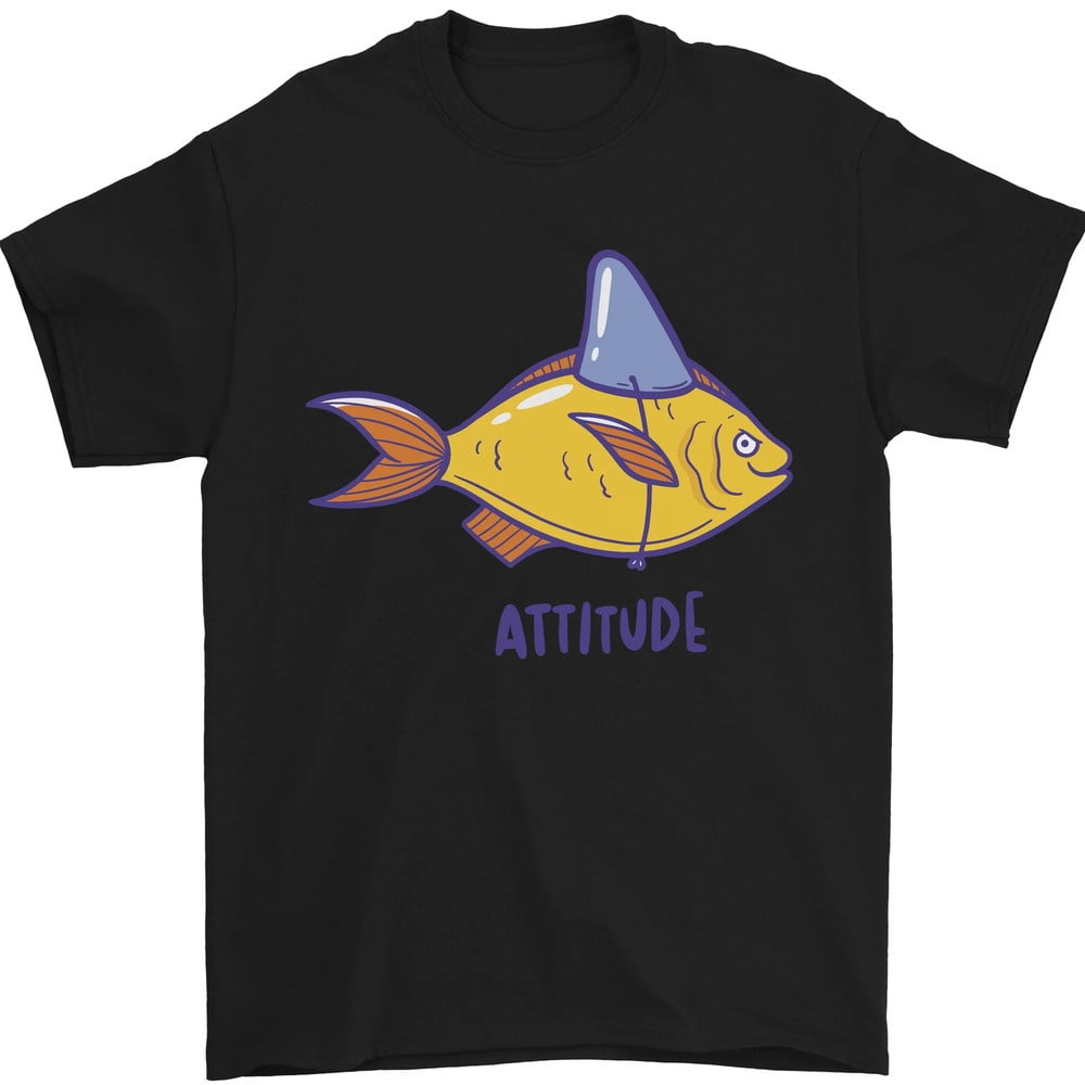 Great White Shark Wannabe 100% Cotton Men's T-Shirt- - Walmart.com