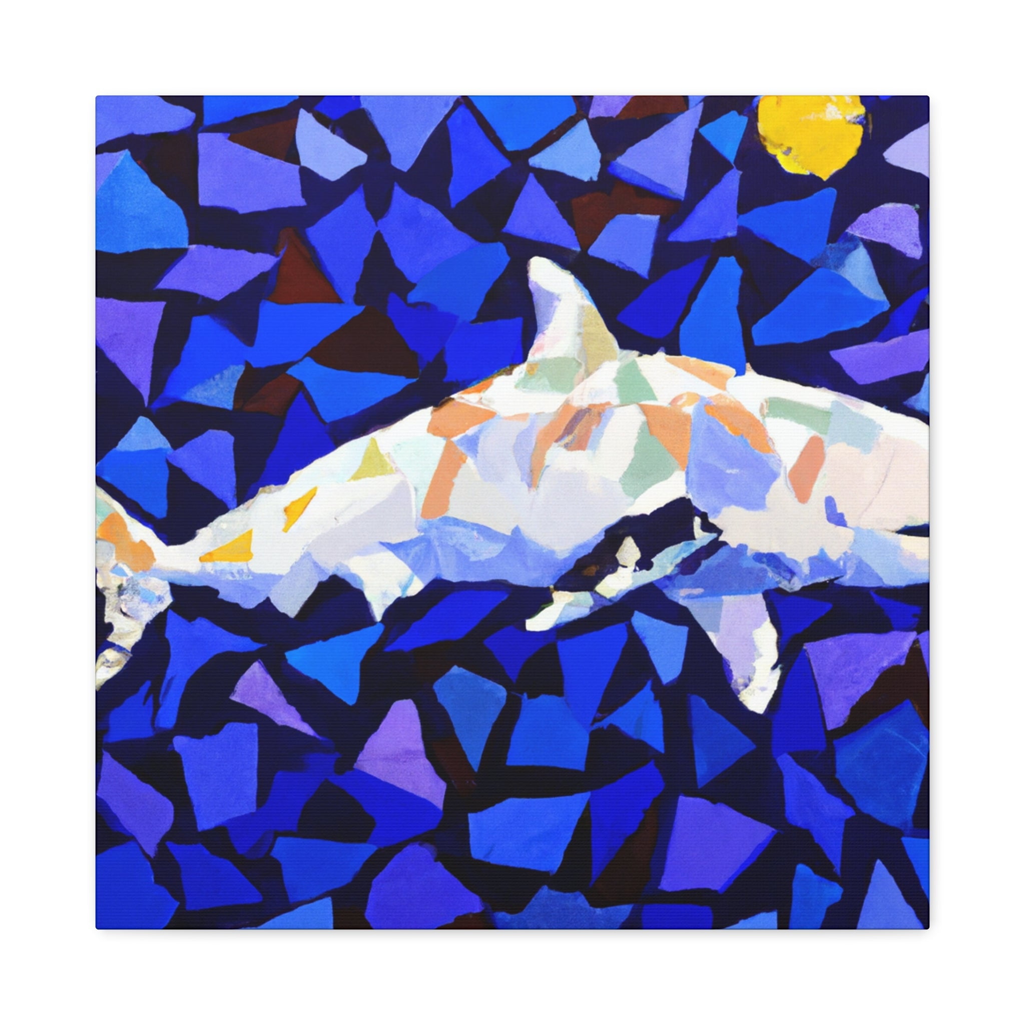 "Great White Terror Rising" - Canvas - Walmart.com