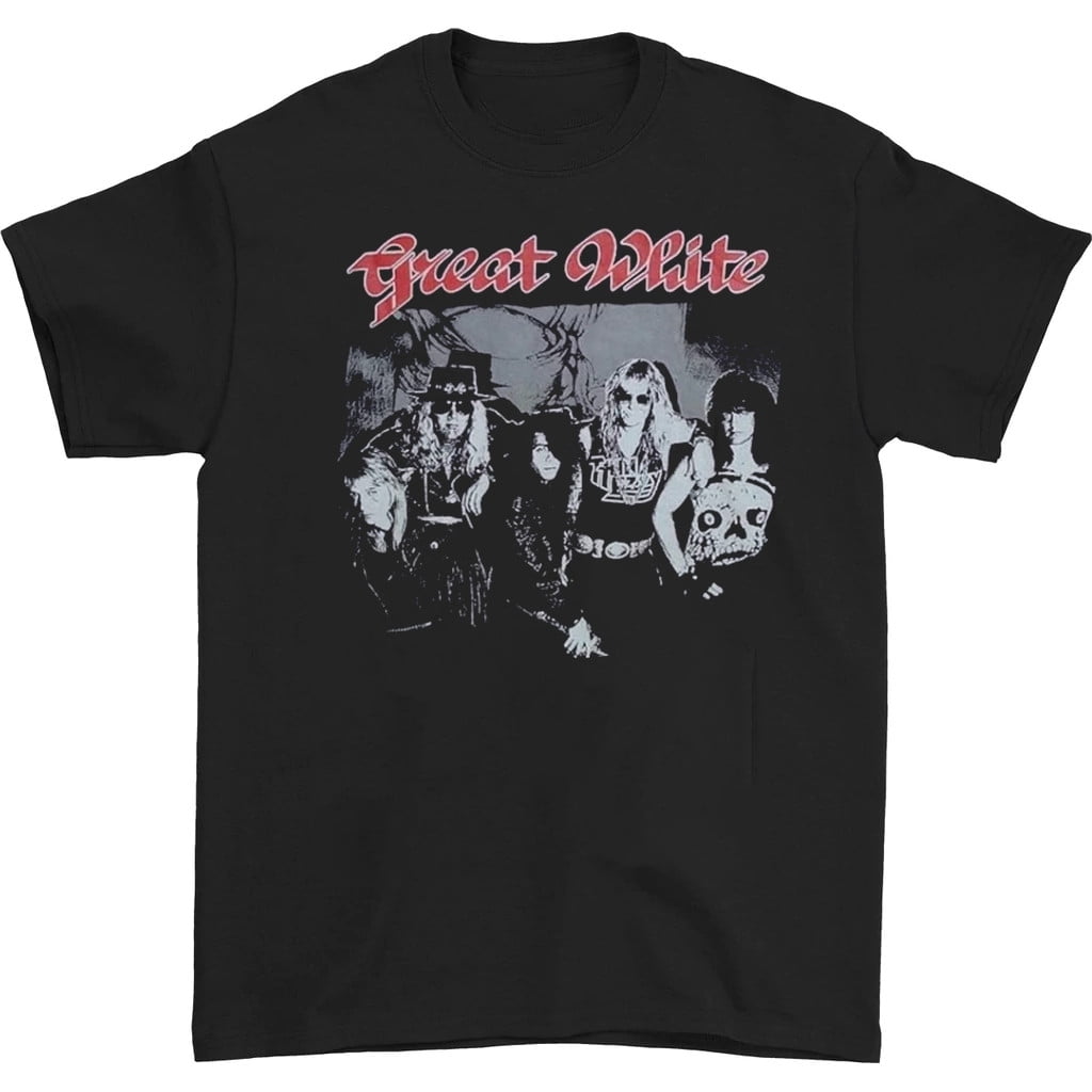 Great White band Men T-shirt Black Unisex All Sizes S to 5XL TA4848 ...