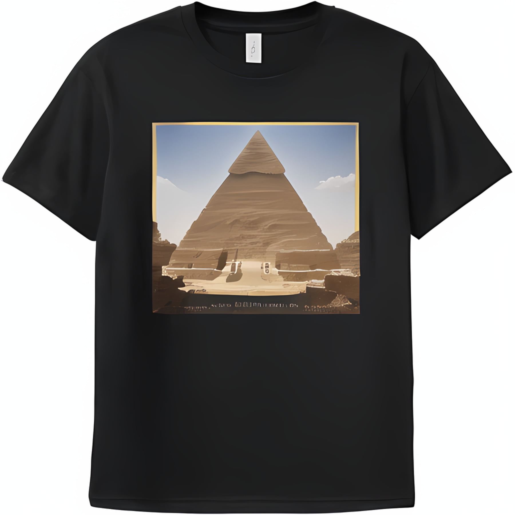 Great & Wizard's Tower Black T-Shirt Ancient Egyptian & Magical Charm ...