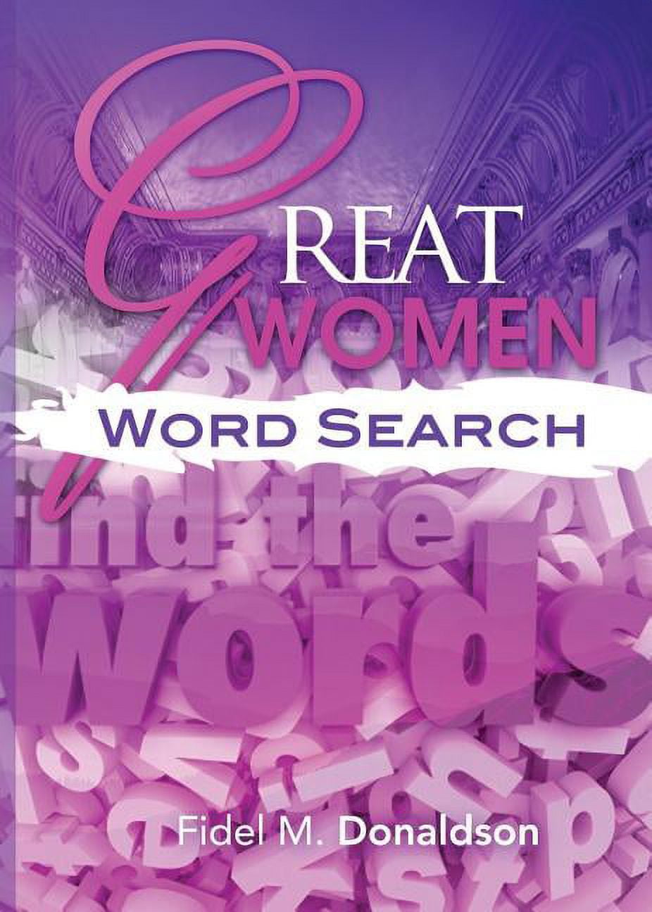 Great Women Word Search (Paperback) - Walmart.com
