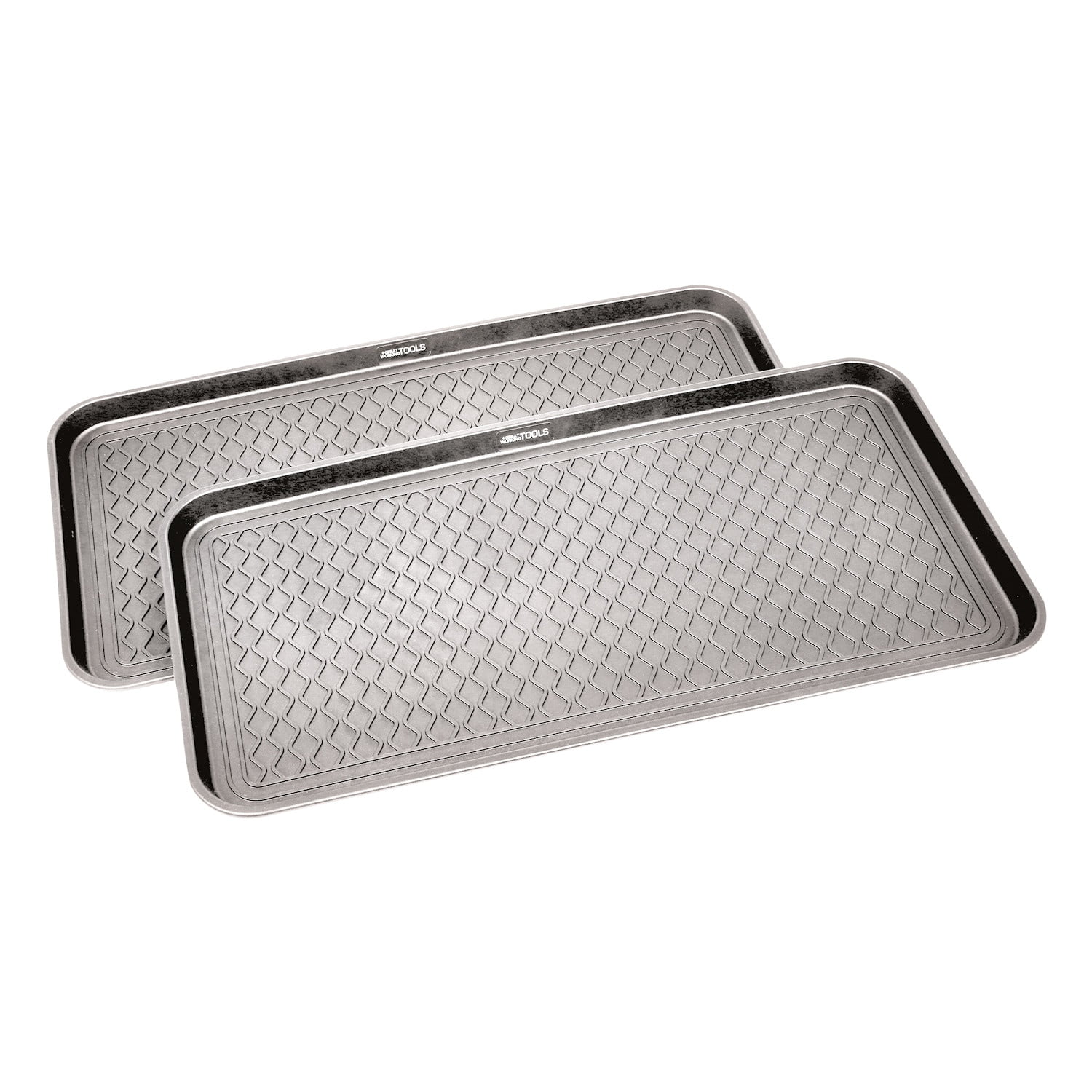 Great Working Tools Boot Trays, Set of 2, Heavy Duty, Gray, 30x15x1.2 ...