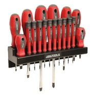 Stalwart 18 Piece Screwdriver Set with Wall Mount and Magnetic Tips ...