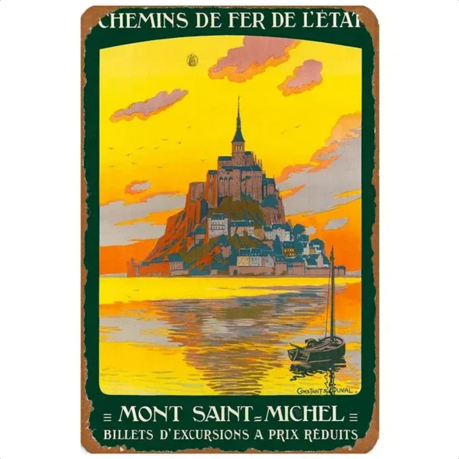 Great World Famous Metal Building Posters Plate Wall Decor for Man Cave ...