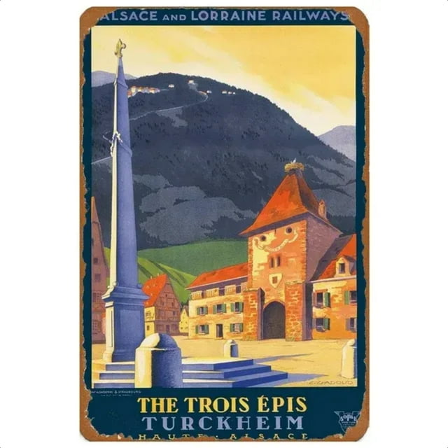 Great World Famous Metal Building Posters Plate Wall Decor for Man Cave ...