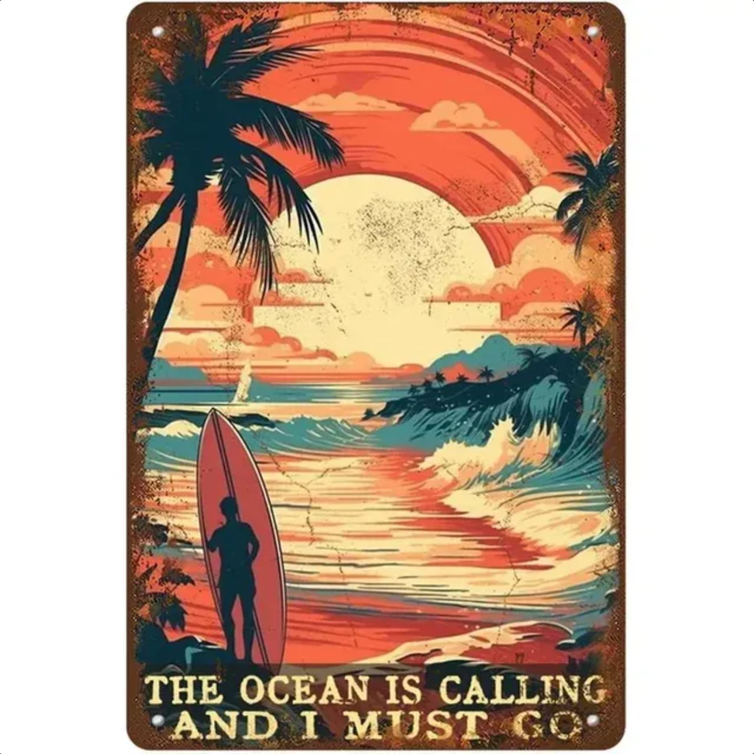 Great World Famous Metal Building Posters Plate Wall Decor for Man Cave ...