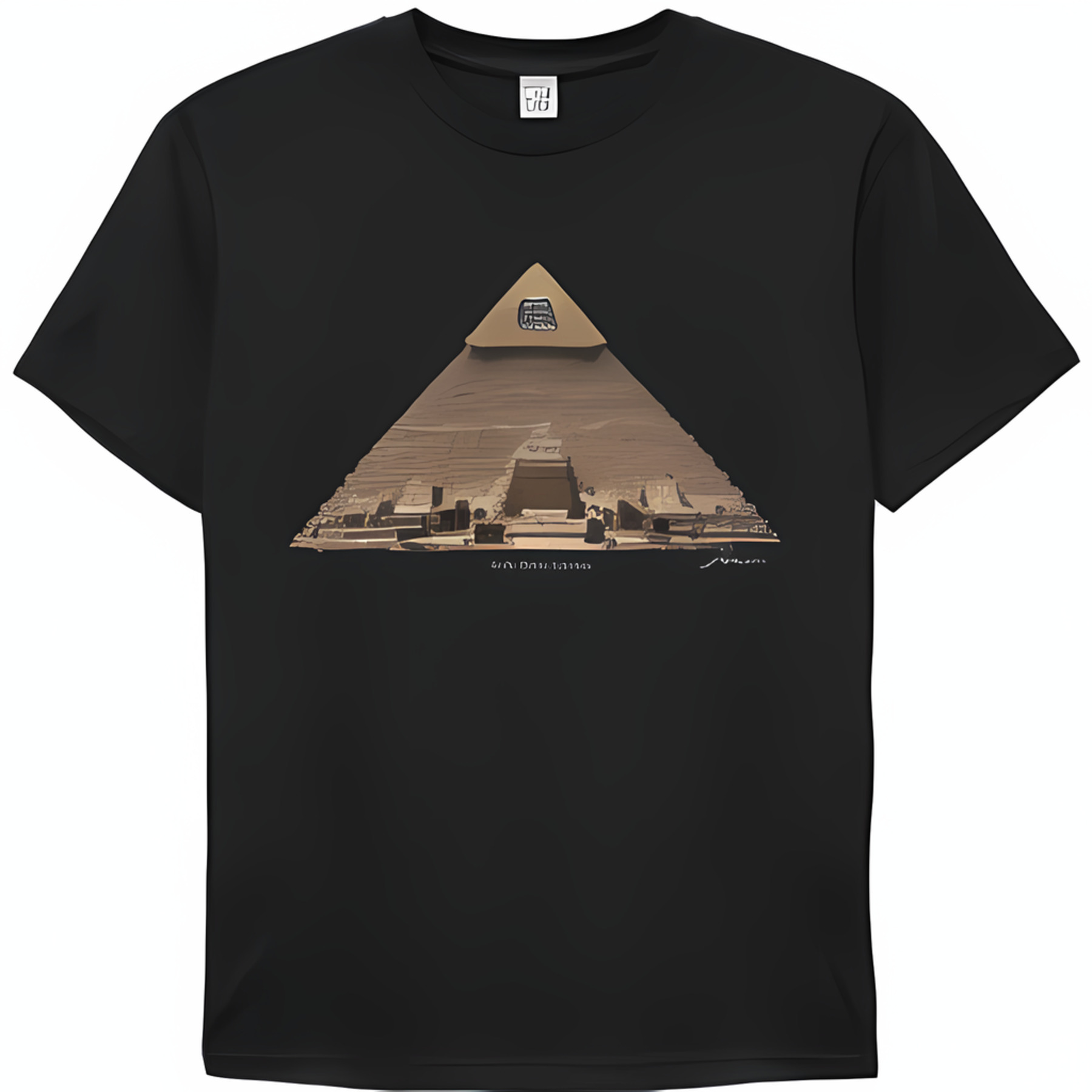 Great of Egypt Vector Art T-Shirt Ancient Egyptian Figures Yoji ...
