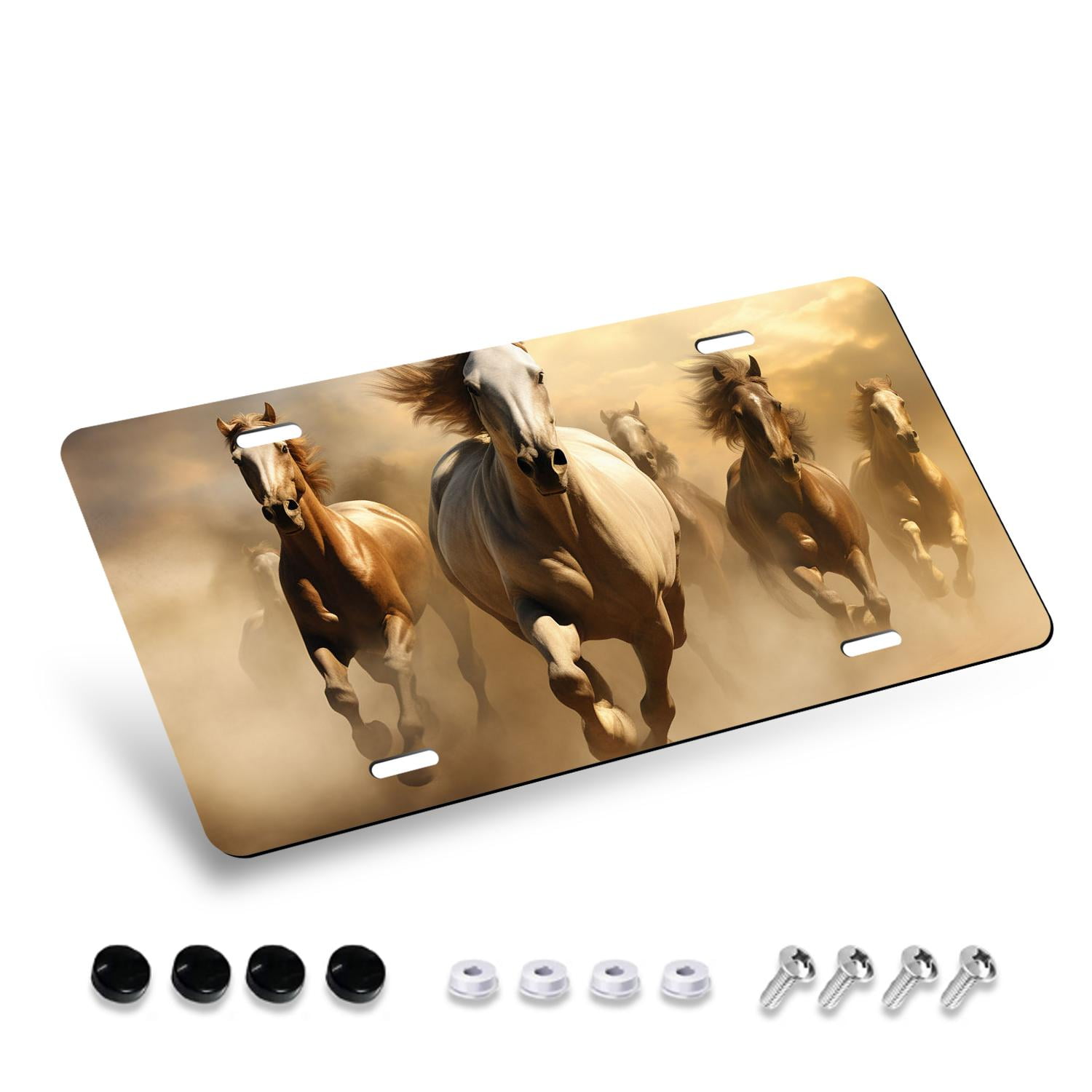 Great white shark smiling Nice Plate Cover, Decorative Aluminum Novelty ...