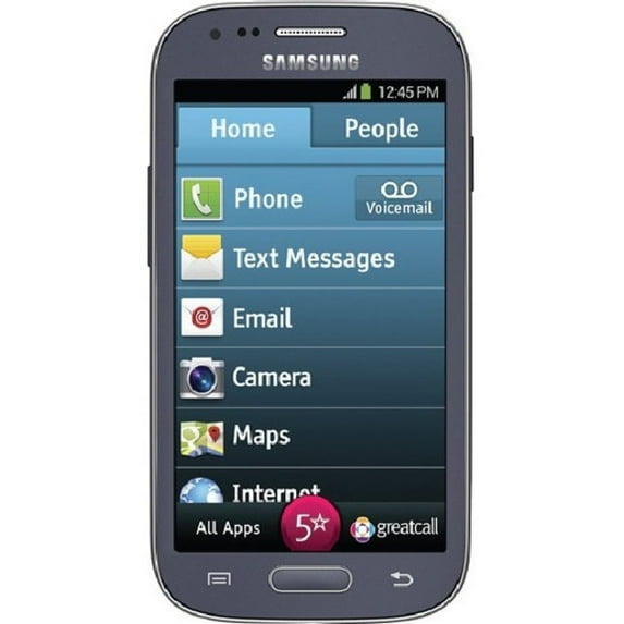 GreatCall Jitterbug Touch3 8GB Unlocked Smartphone, Gray - Walmart.com