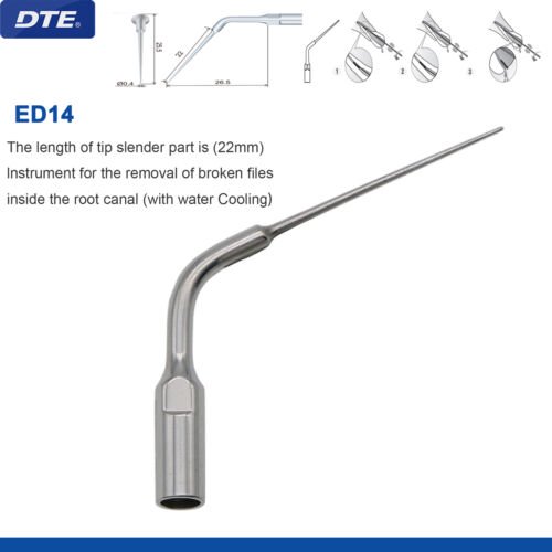 Greatlife Dent 5× Dental Ultrasonic Piezo Scaler Tips Fit Woodpecker
