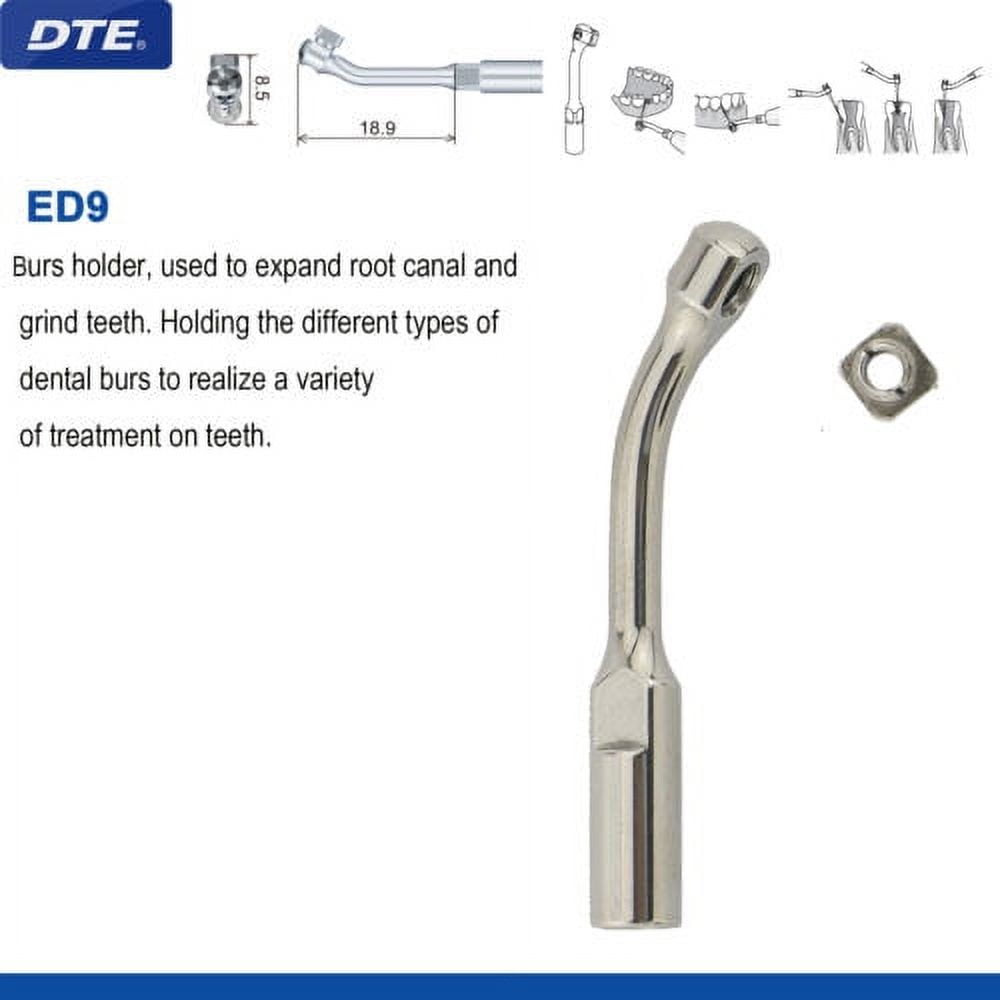 GreatLife Dent 5× Dental Ultrasonic Piezo Scaler Tips fit Woodpecker ...