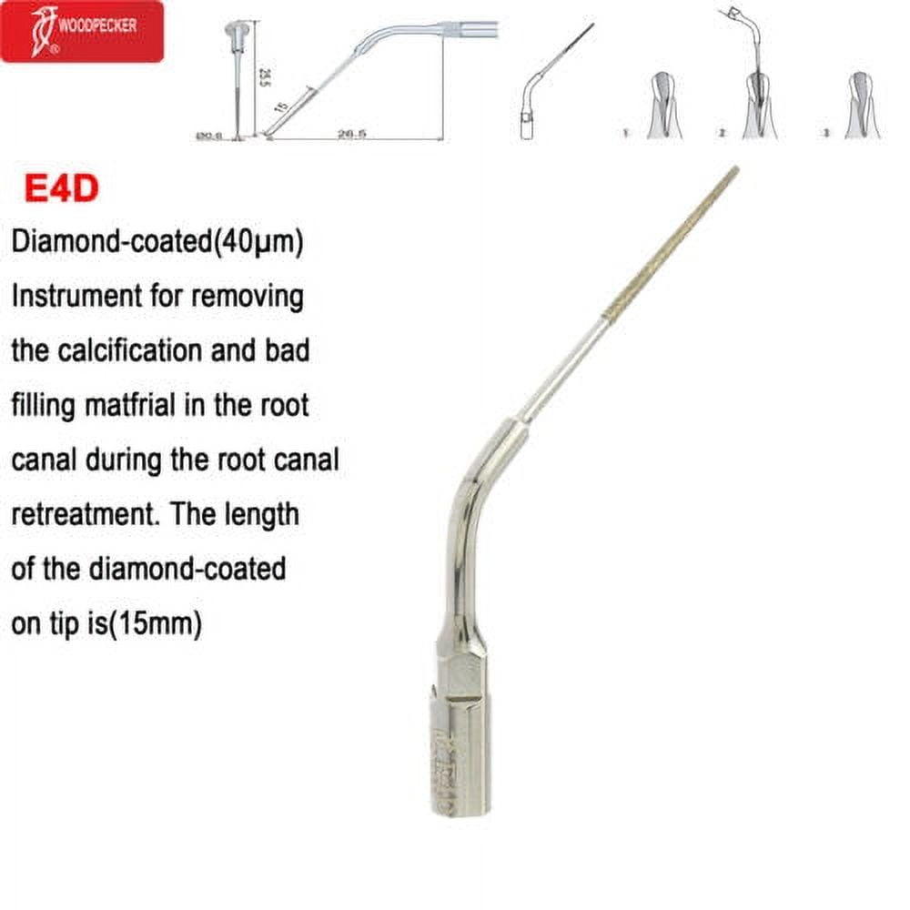 Greatlife Dent 5× Dental Ultrasonic Piezo Scaler Tips Fit Woodpecker