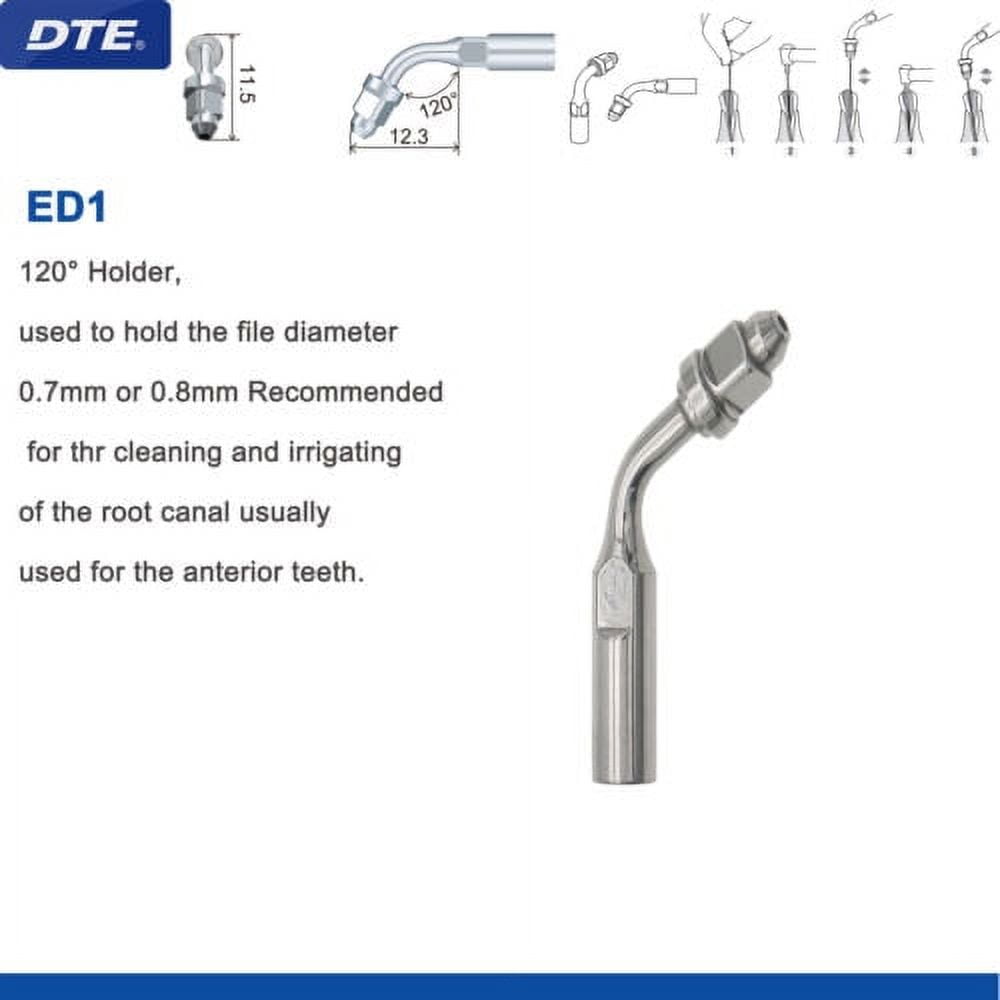 Greatlife Dent 5× Dental Ultrasonic Piezo Scaler Tips Fit Woodpecker
