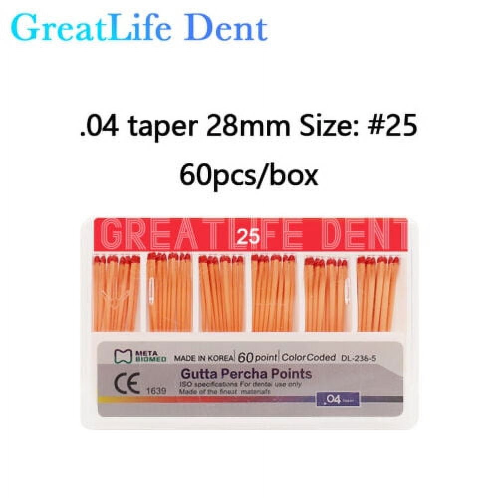 GreatLife Dent Dental Gutta Percha Points/Absorbent Paper Point ...