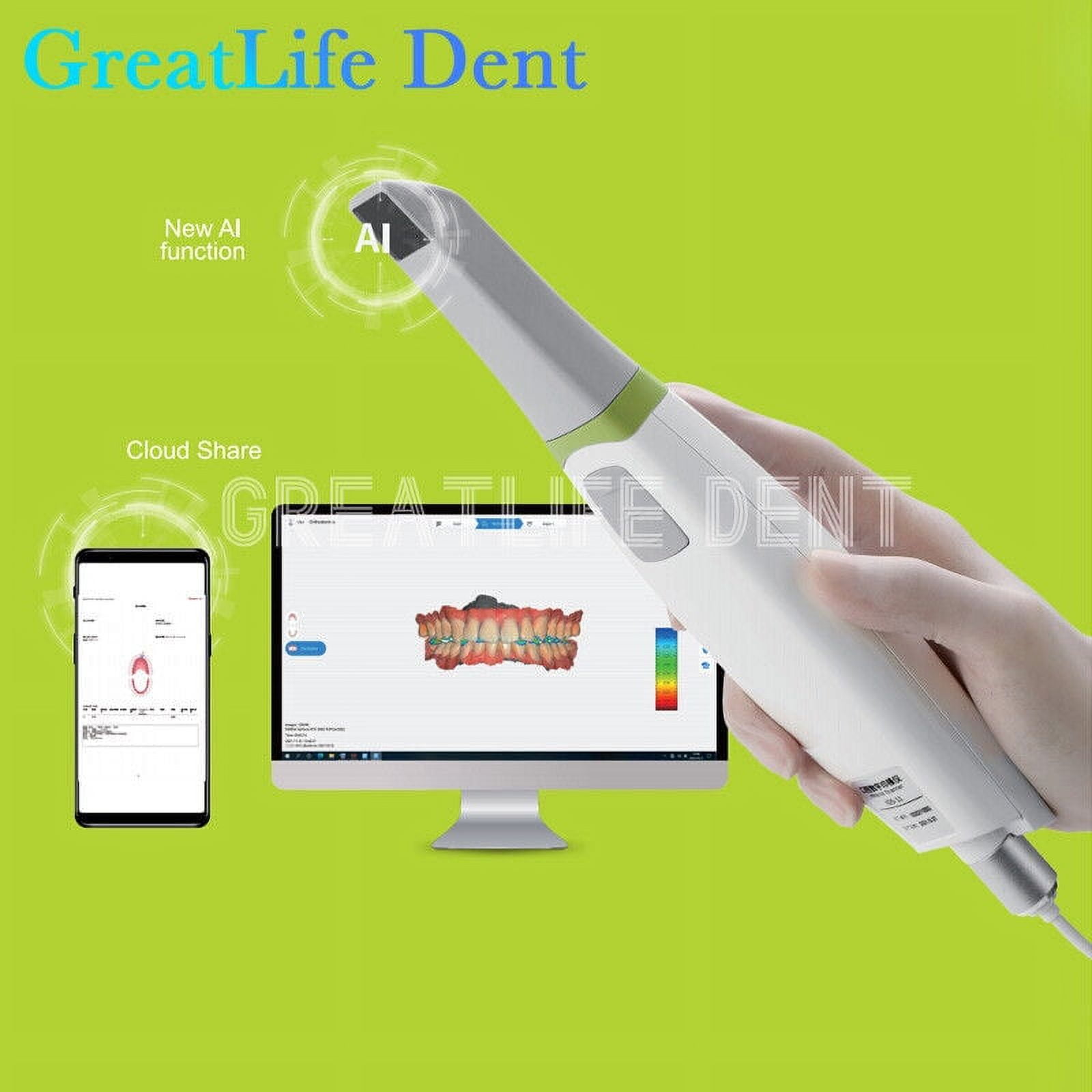 GreatLife Dent High Precision Real Color Intraoral 3D Scanner with Free ...